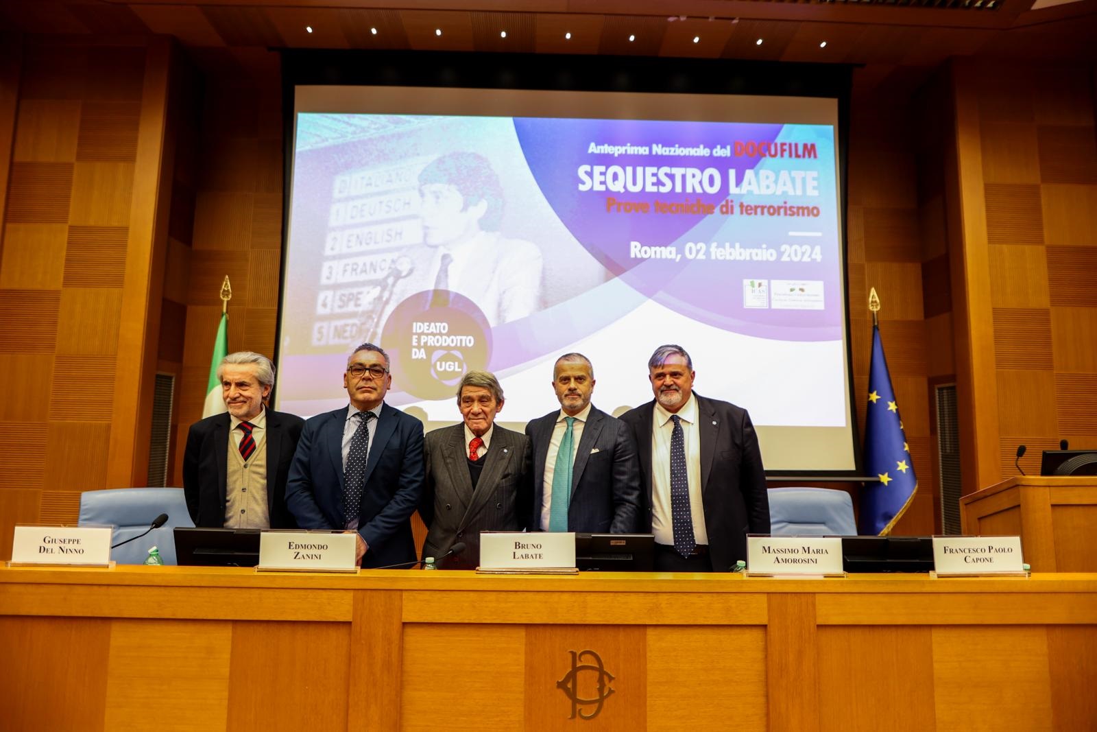 Ugl - Alla Camera anteprima del docufilm UGL "Sequestro Labate. Prove ...