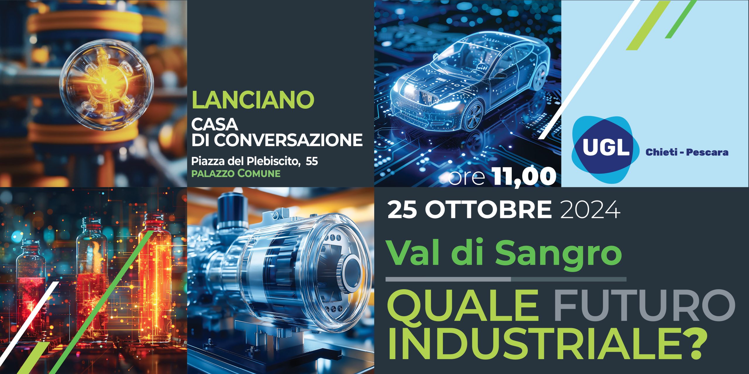 Ugl - A Lanciano per parlare del futuro industriale della ValdiSangro