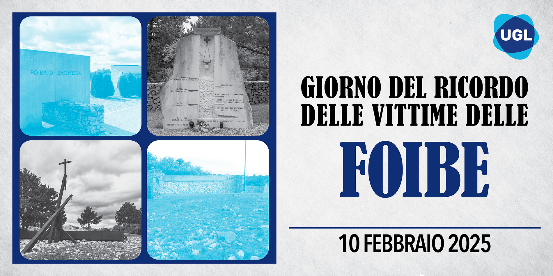 Ugl - 10 FEBBRAIO: GIORNO DEL RICORDO DELLE VITTIME DELLE FOIBE
